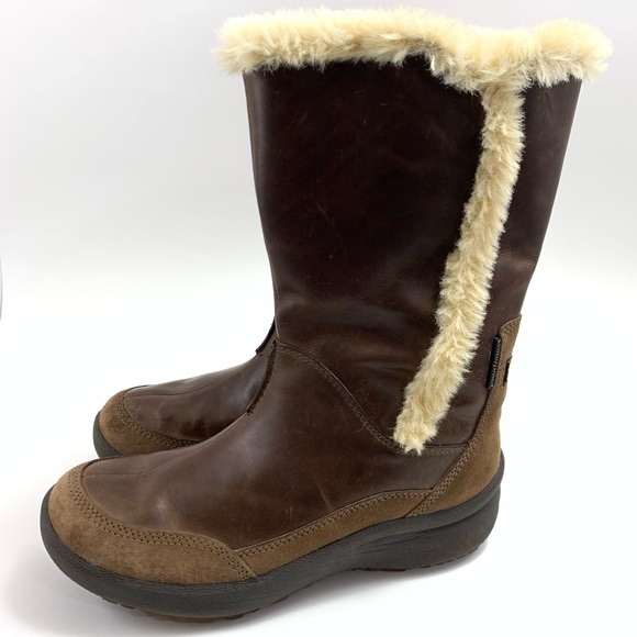 Clarks | Shoes | Clarks Wavewalk Waterproof Leather Boots | Poshmark